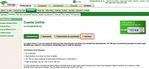 Cuenta Univía (para incrementos de saldo) de Unicaja | Comparativa de ...